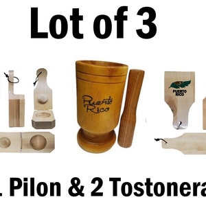 Lot of Tall Pilon With 2 Tostoneras One Regular and One Stuffed for ...