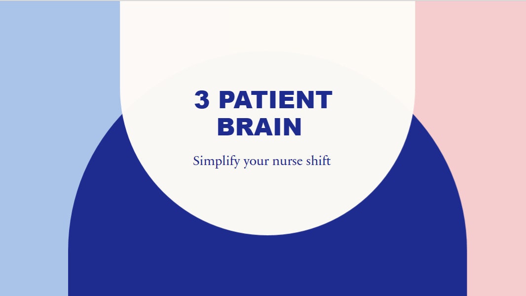 3 Patient Nursing Brain - Etsy
