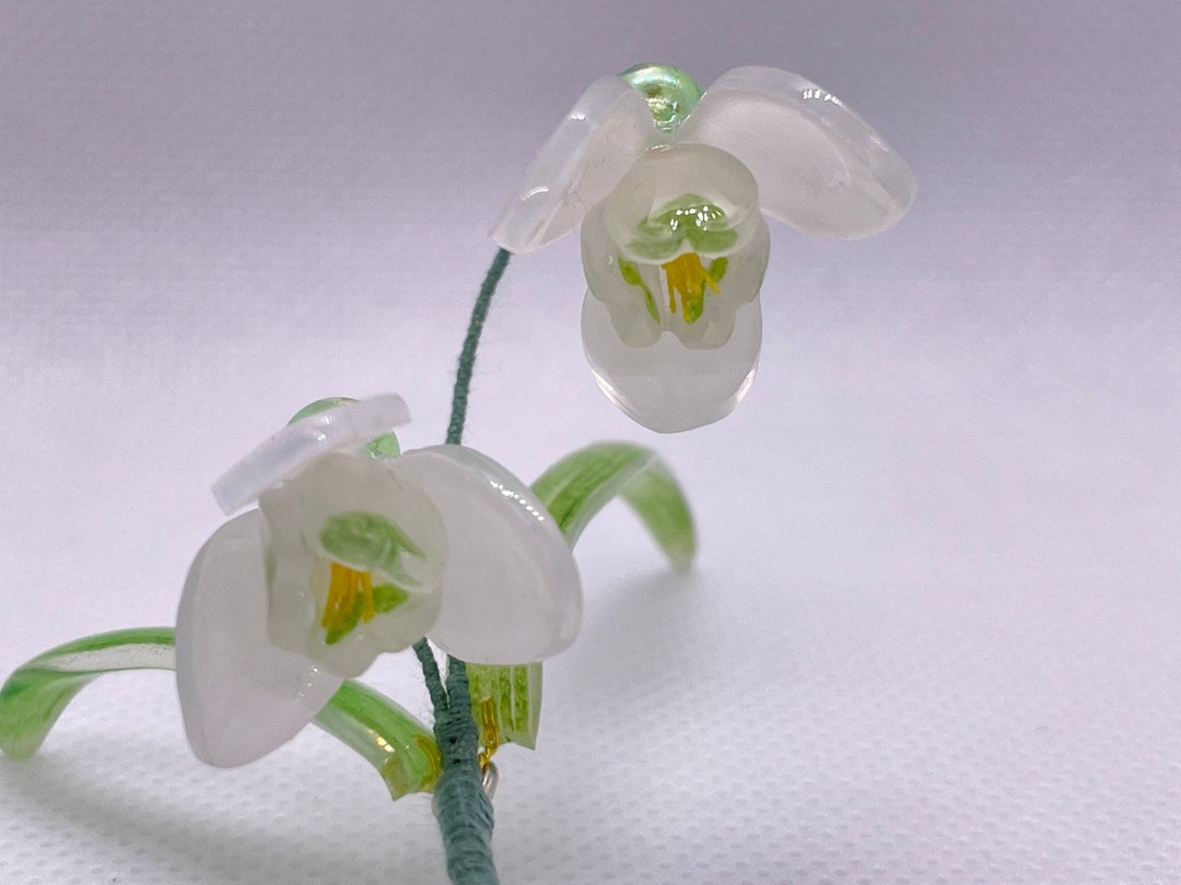 Snowdrop Flower Brooch, Snowdrop Jewelry, Snowdrop Pin, Brooch for Women, Pin Brooch, Flower ...