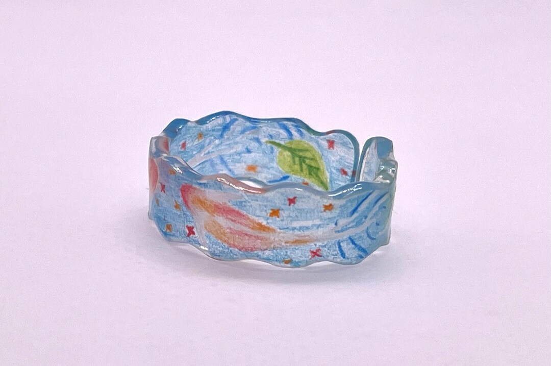 Koi Fish Ring, Lucky Ring, Lucky Gifts, Fancy Carp Ring, Goldfish Ring ...