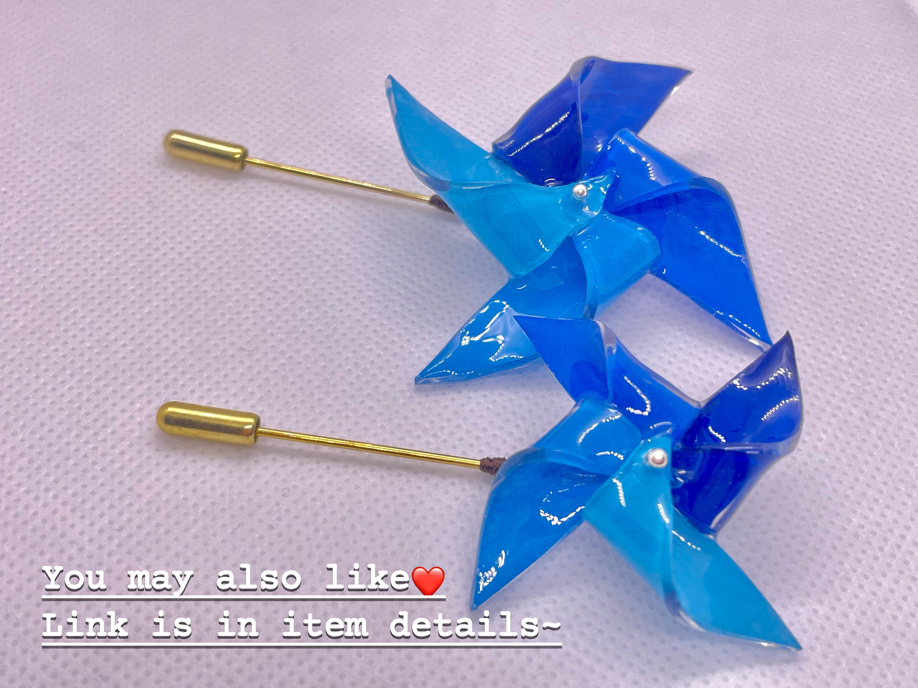 Rainbow Spinning Windmill Pin Brooch for Women, Handmade Gift, Pin ...