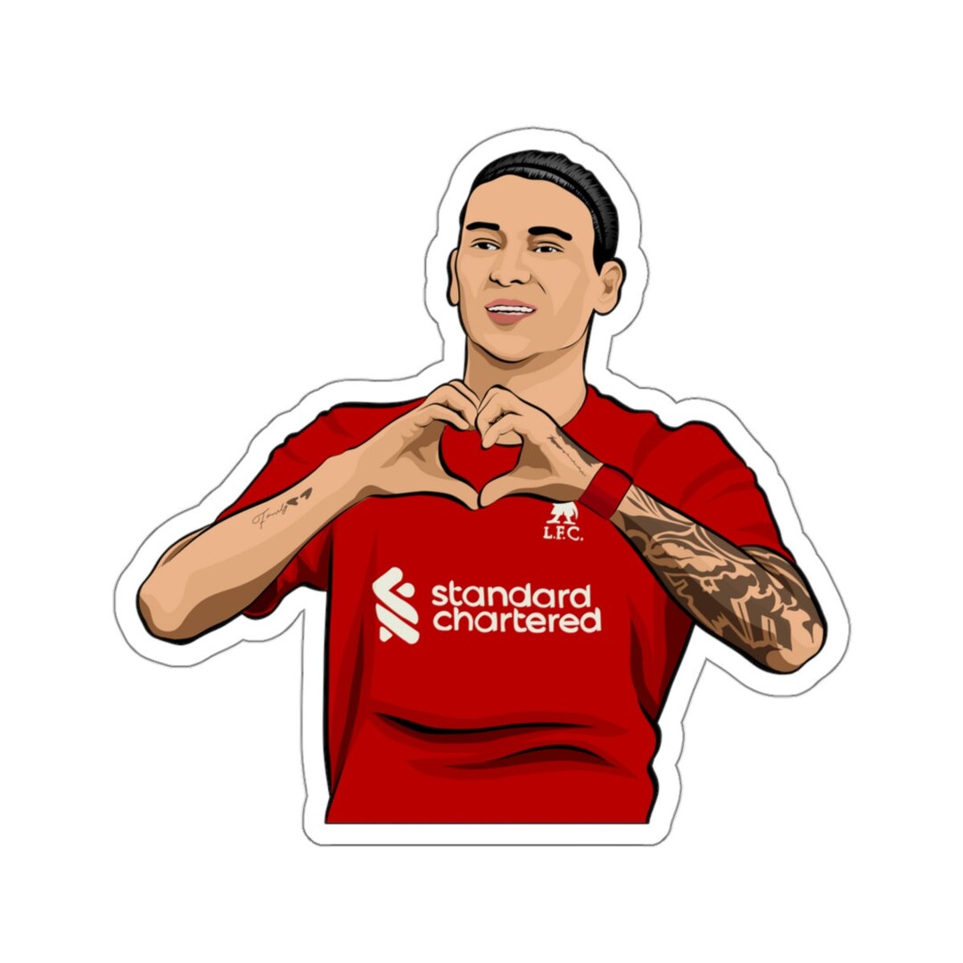 Darwin Nunez, Liverpool FC, LFC Sticker - Etsy