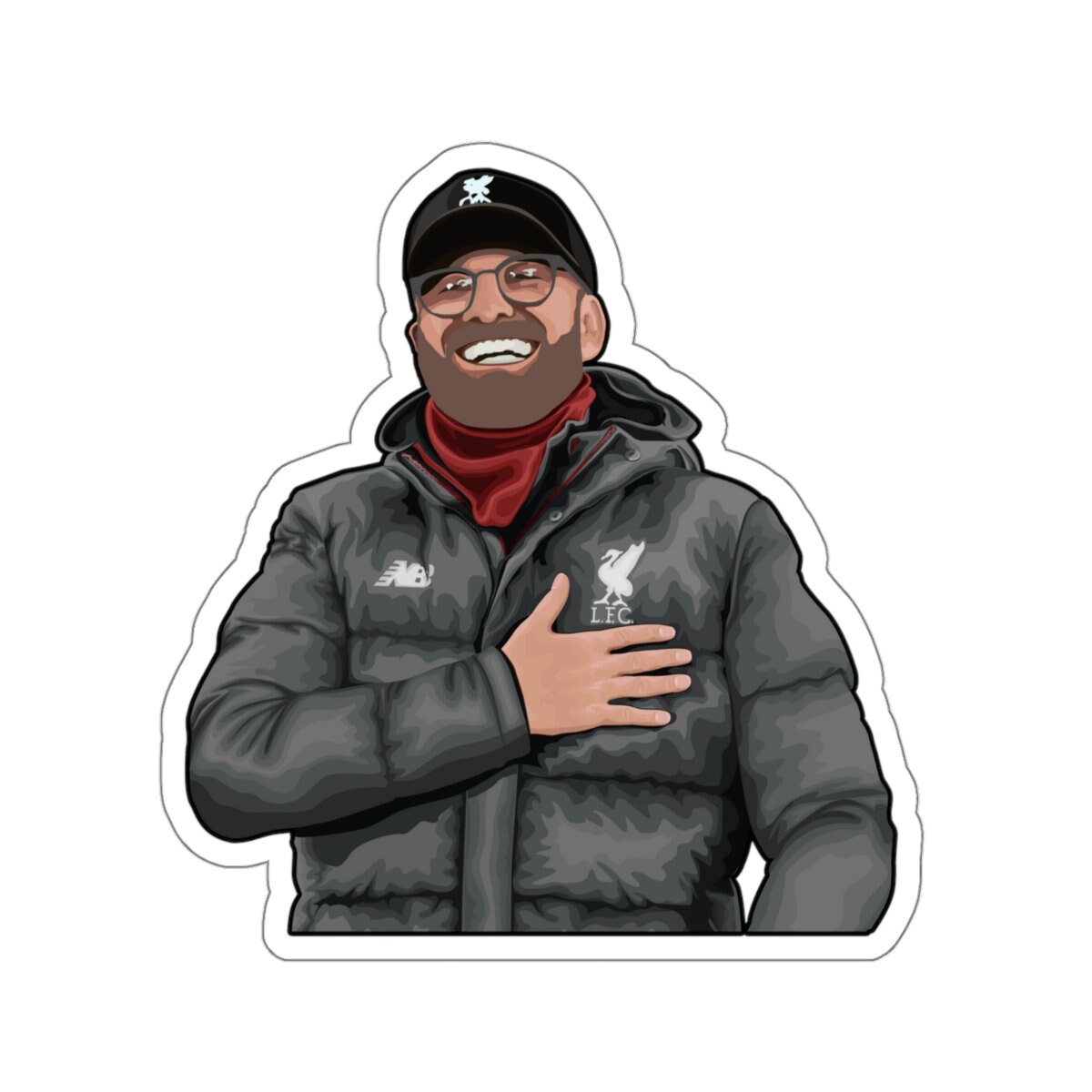 Jurgen Klopp, Liverpool FC, LFC Sticker - Etsy