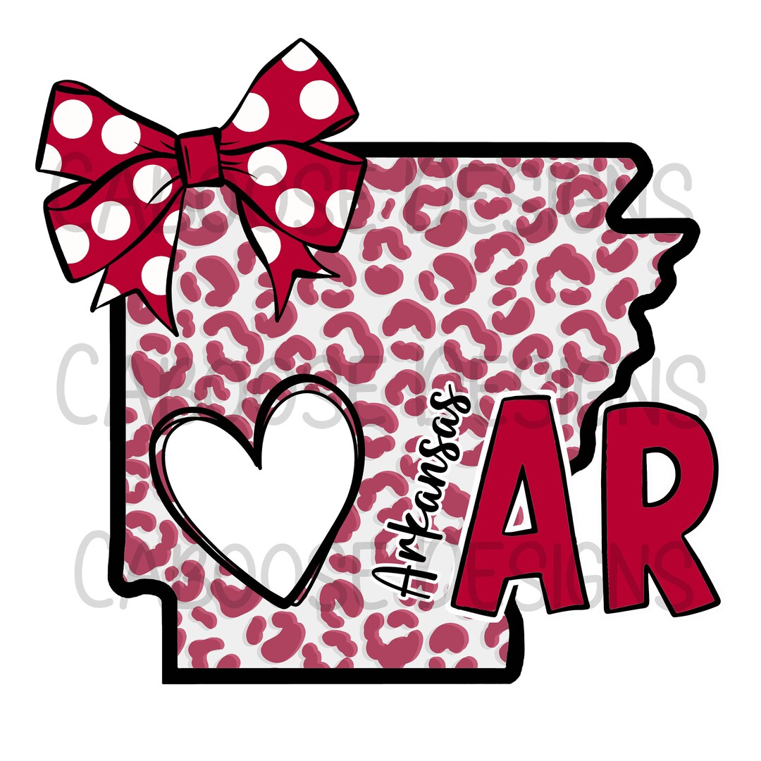 Cute State AR Digital Design Png Jpg - Etsy