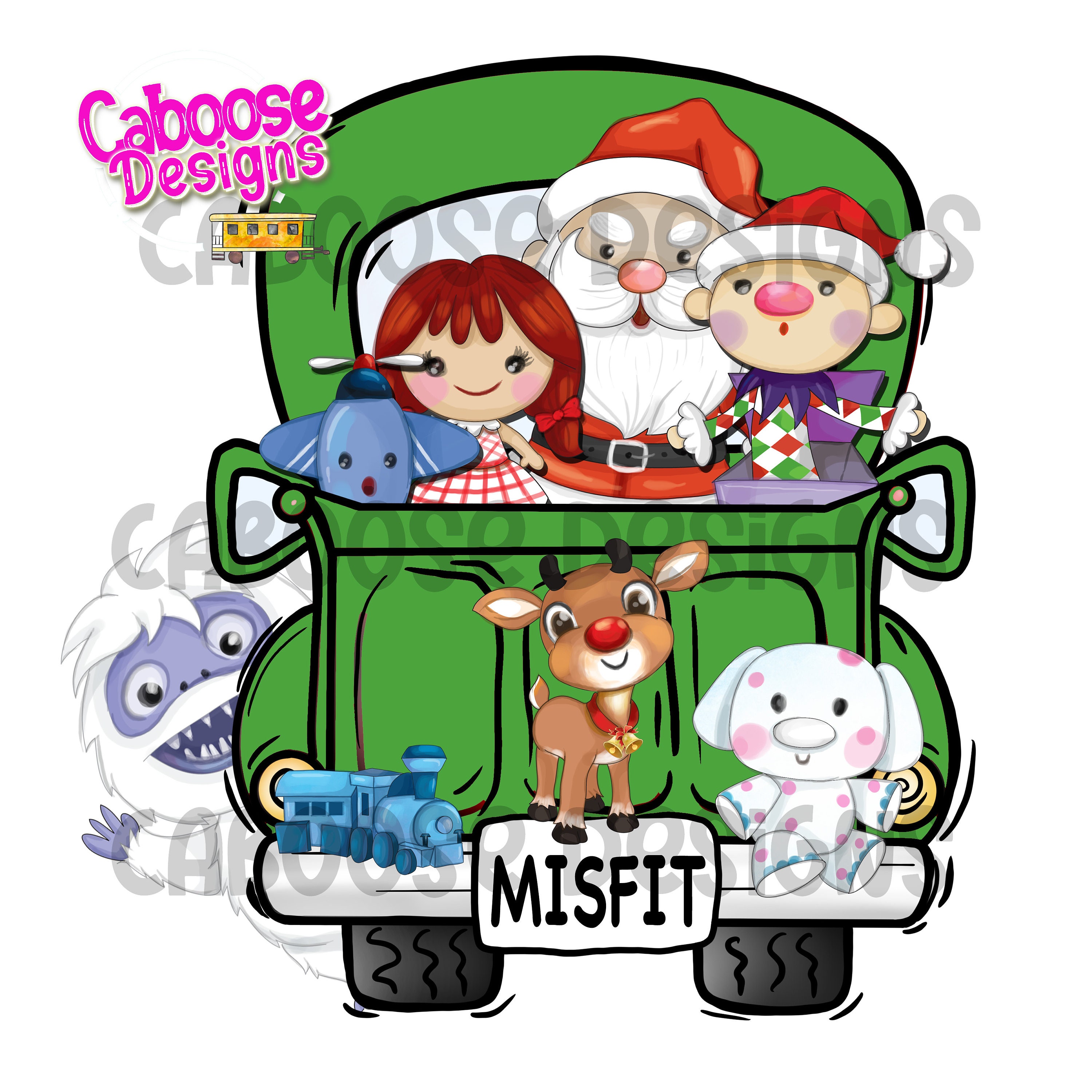 Misfit Truck Digital Design Png Jpeg - Etsy