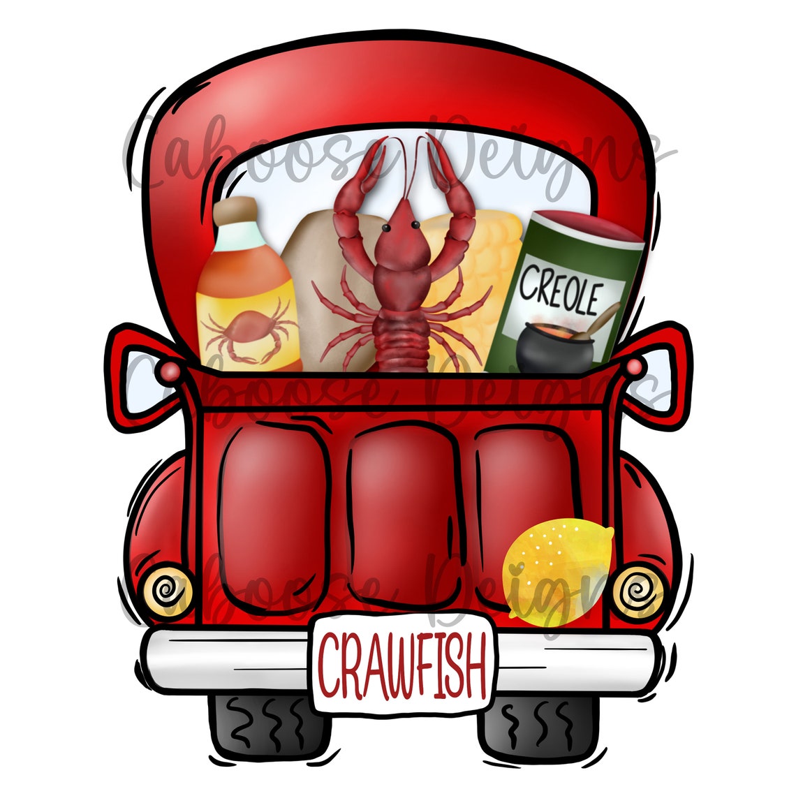 Crawfish Truck Digital Design Png Jpeg - Etsy