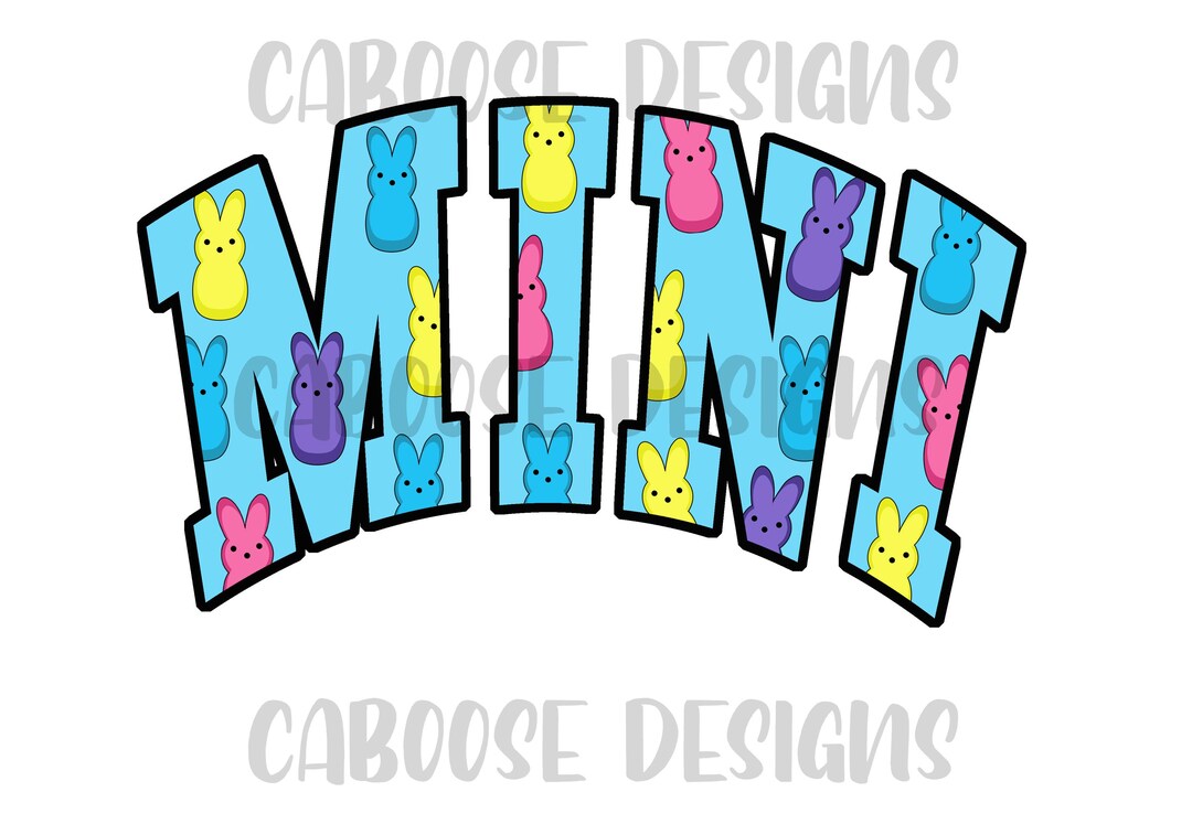 Mini Easter Peeps Digital Design Png Jpg - Etsy