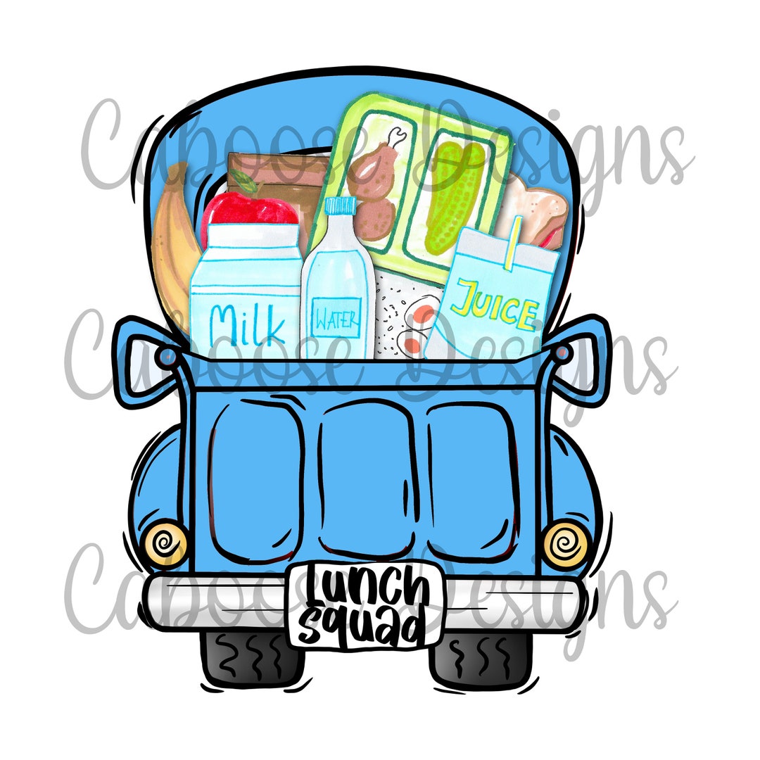 Lunch Lady Truck Digital Design Png Jpeg - Etsy