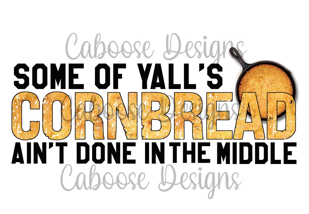 Cornbread Digital Design Png Jpeg - Etsy