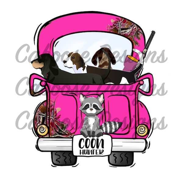 Coon Hunter - Etsy
