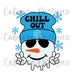 Snowman Digital Design Png Jpeg - Etsy