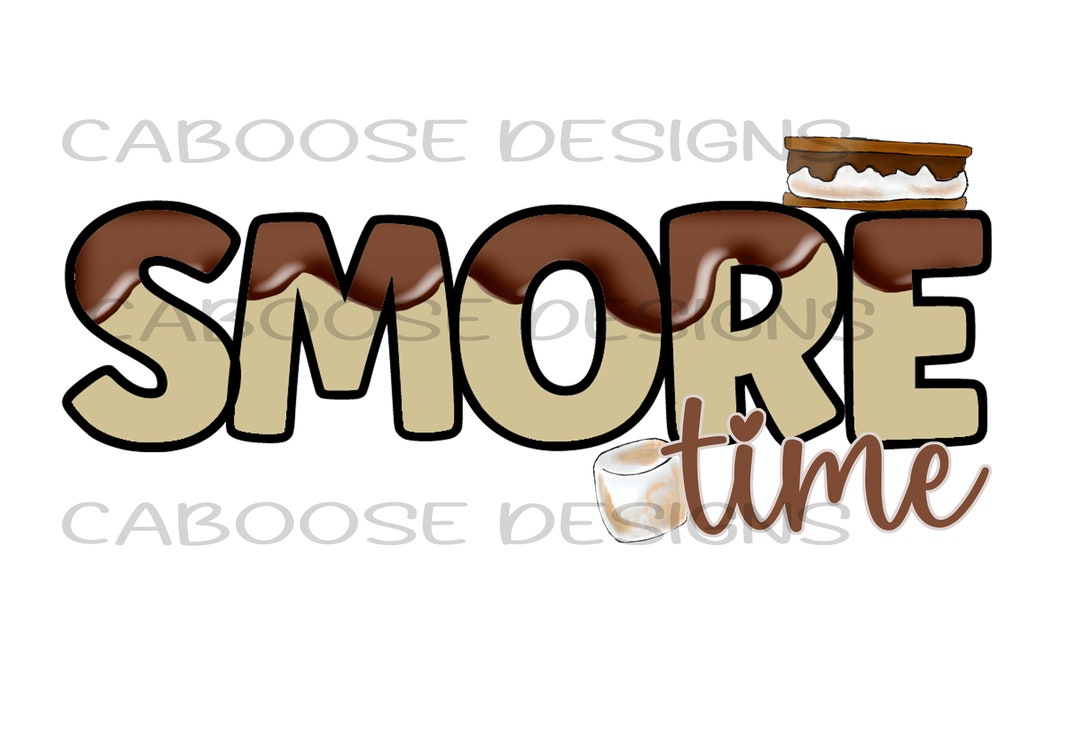 Smore Time Digital Design Png Jpg - Etsy
