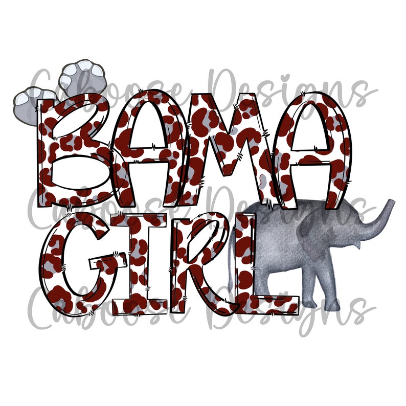Leopard Bama Girl Digital Design Png Jpeg - Etsy