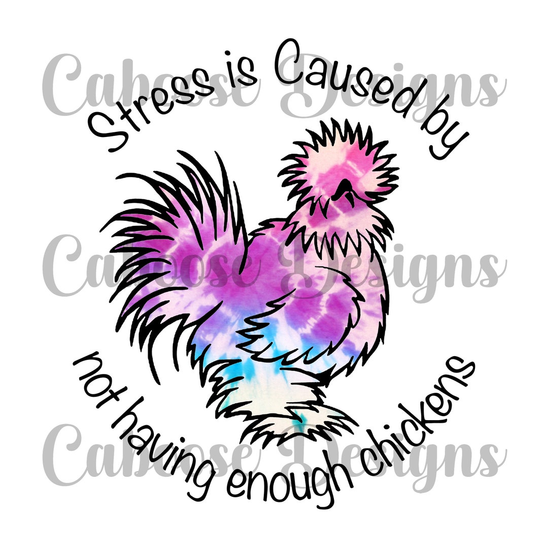 Silkie Chicken Digital Design Png Jpeg - Etsy