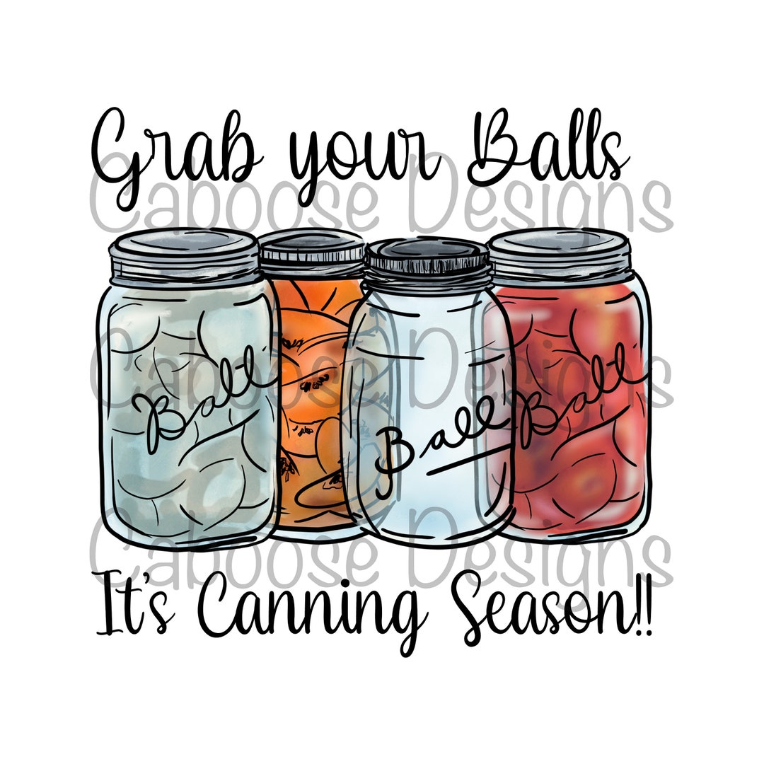 Canning Season Digital Design Jpeg and One - Etsy