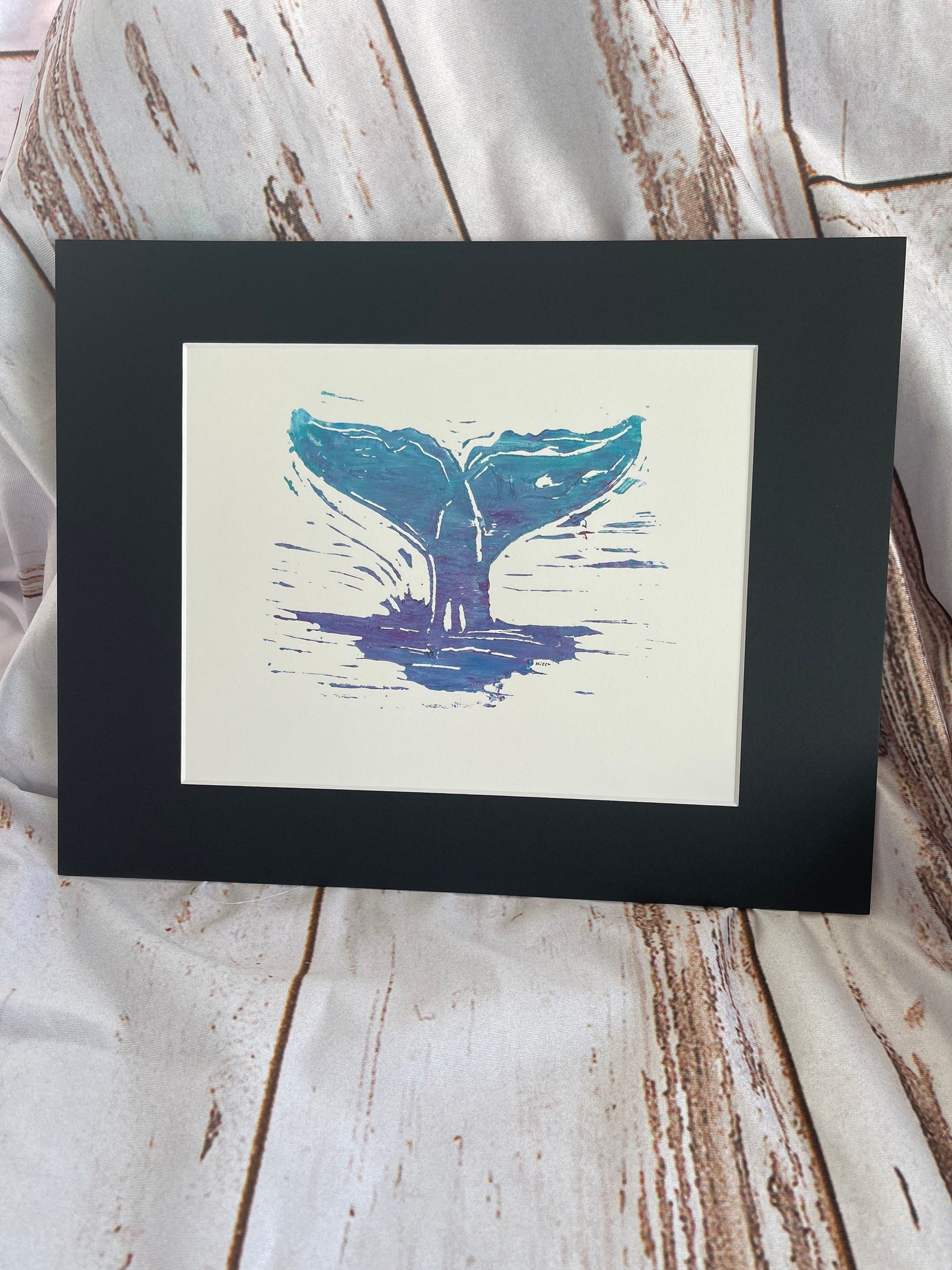 Whale Tale Print - Etsy