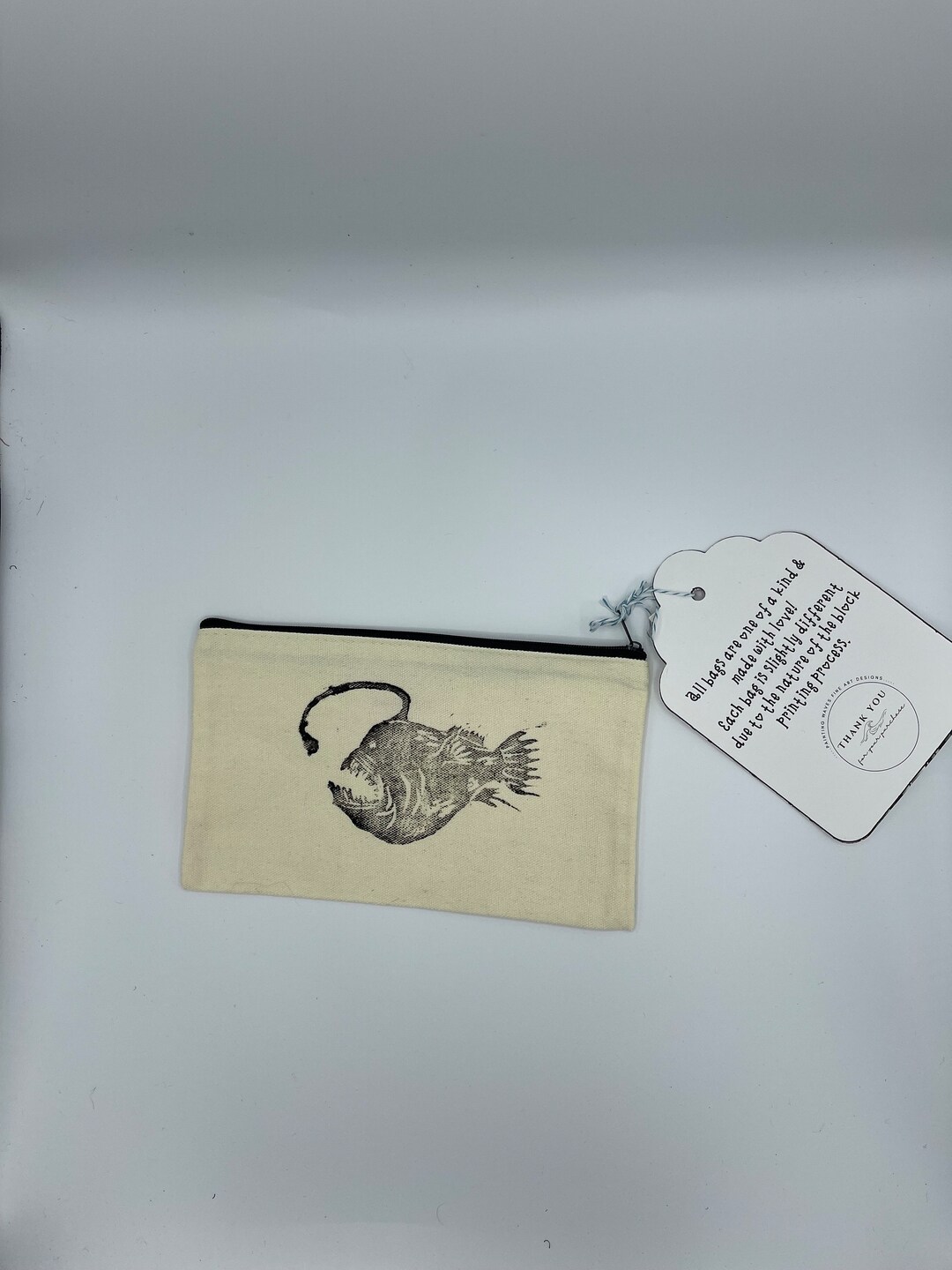 Angler Fish Makeup Bag - Etsy