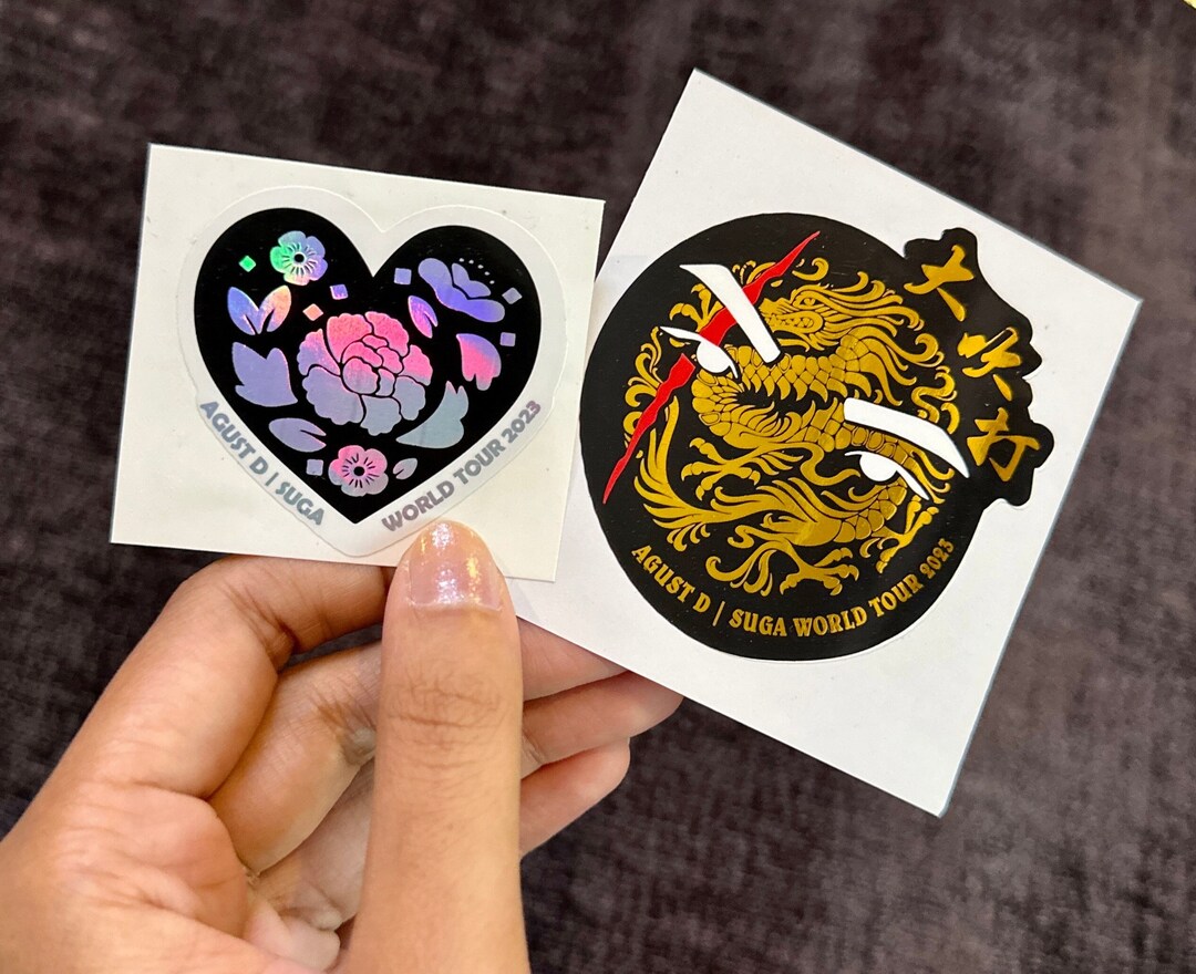 Agust D / SUGA Stickers - Etsy