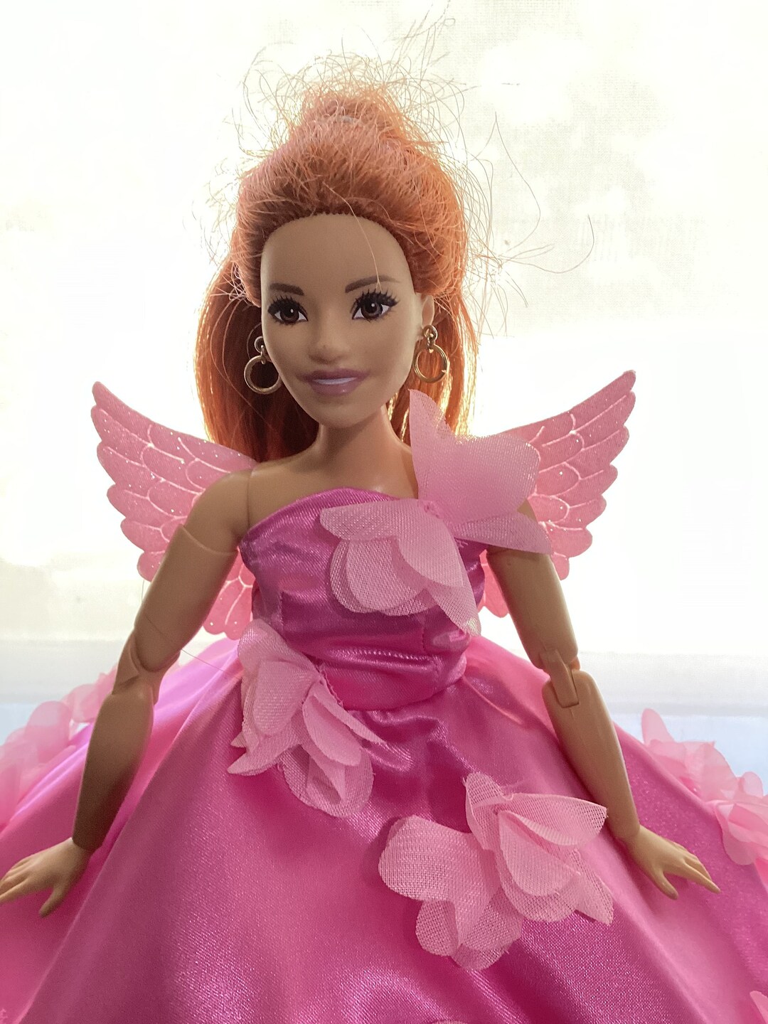 Curvy Doll Pink Princess Angel Ball Gown. Made in Qld. - Etsy