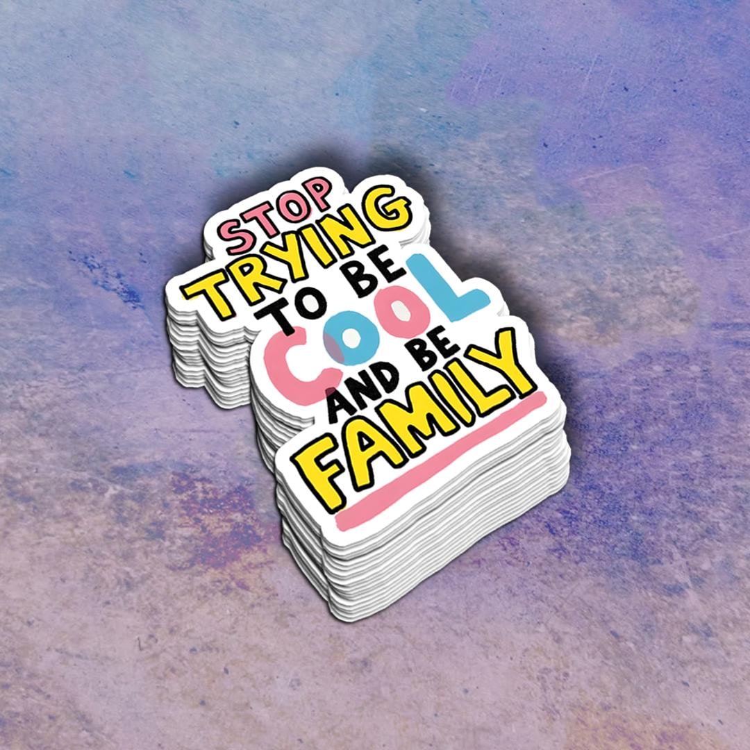 Funny Family Car Decal Sticker Set | Humorous Stick Figure Decals ...