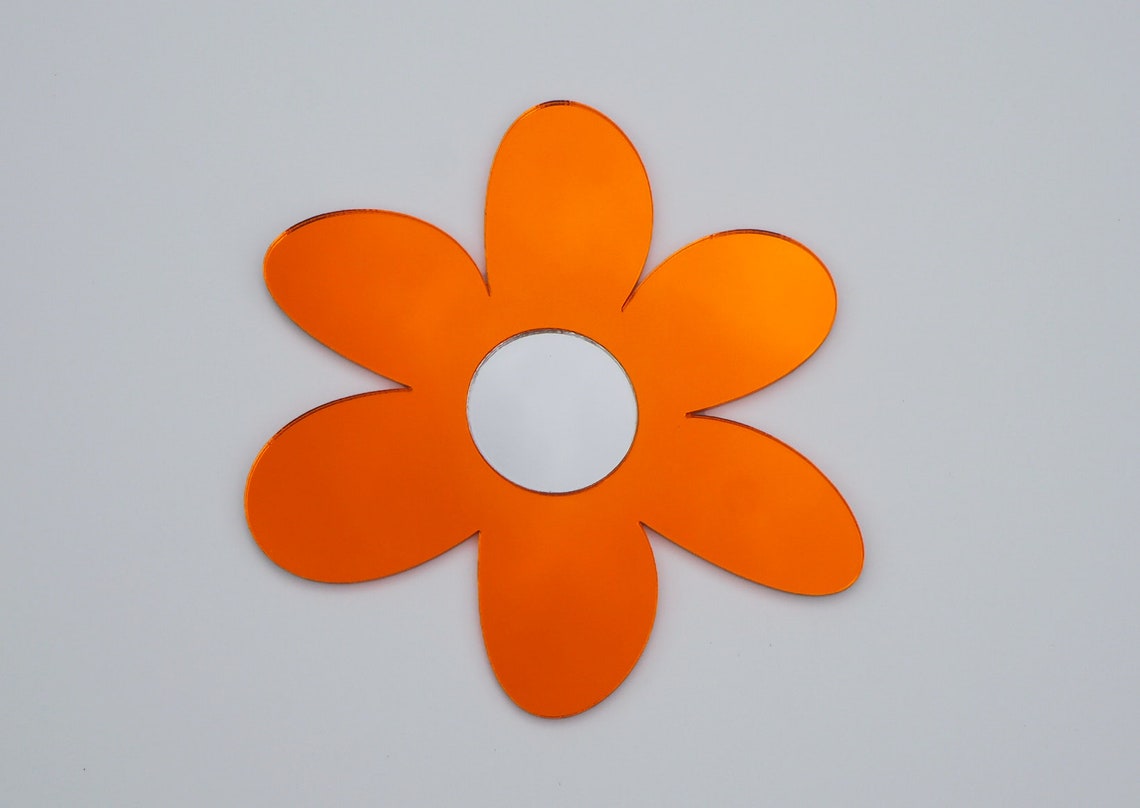 Flower Power Mirror - Etsy