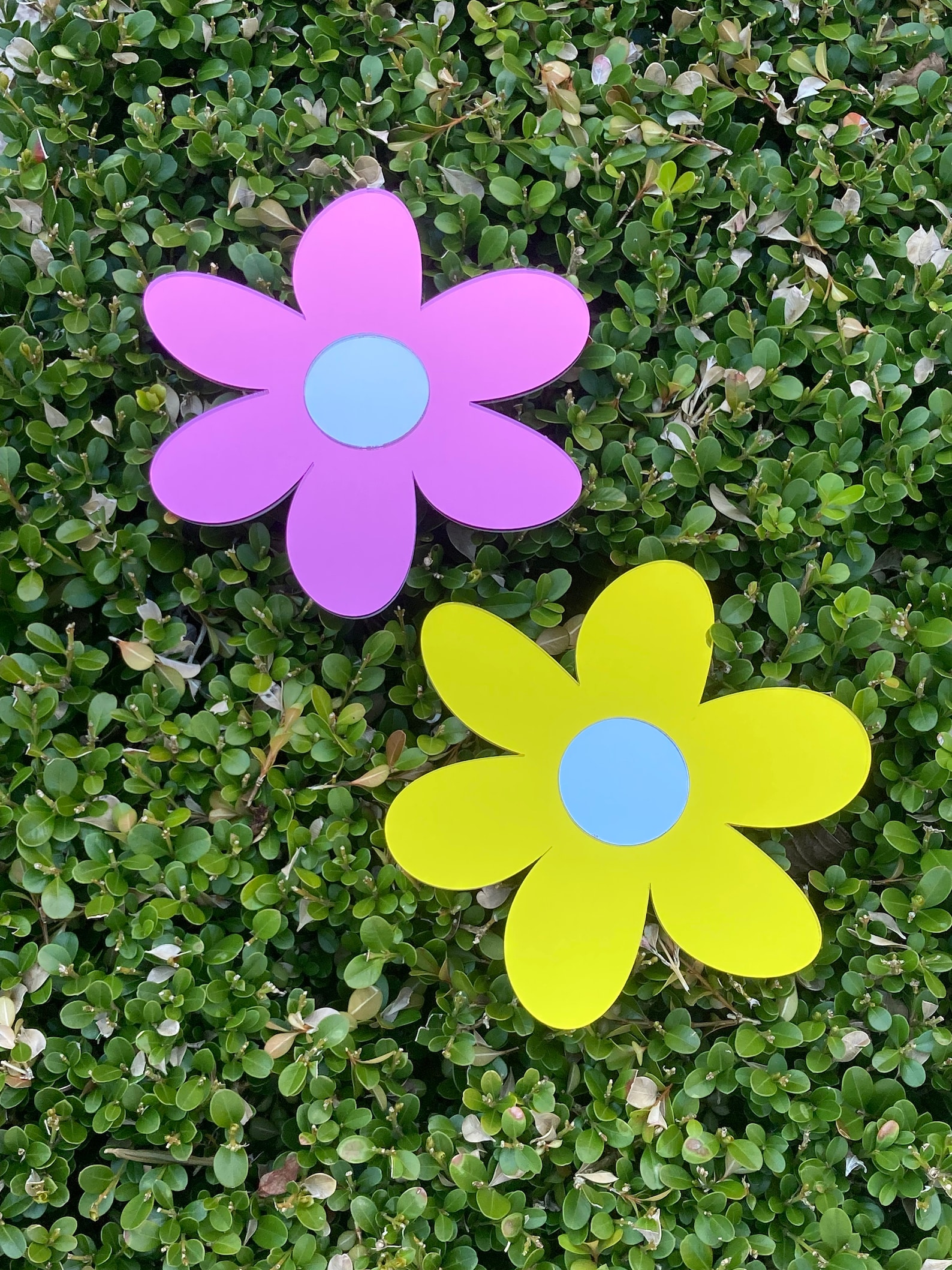 Flower Power Mirror - Etsy