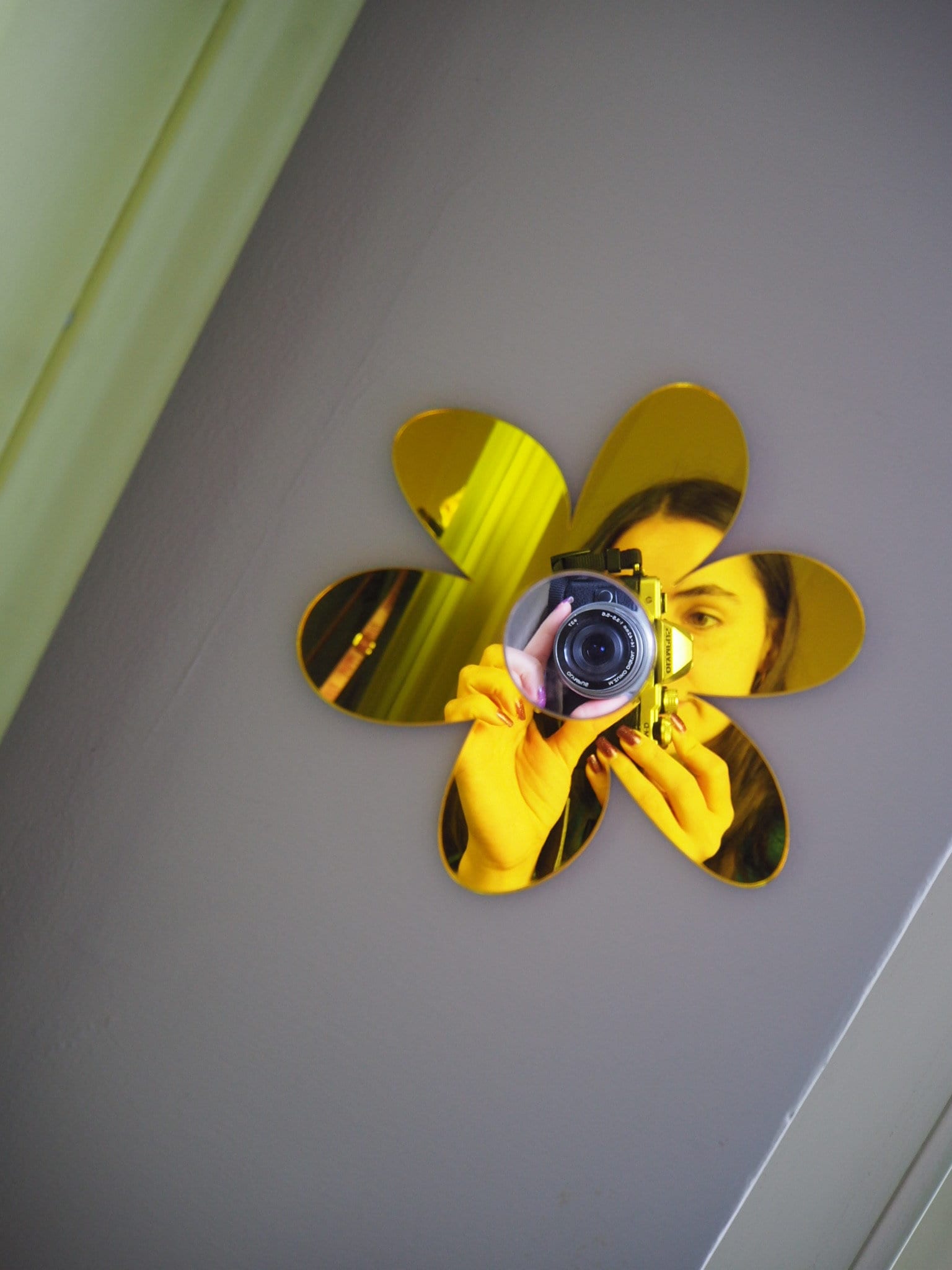 Flower Power Mirror - Etsy