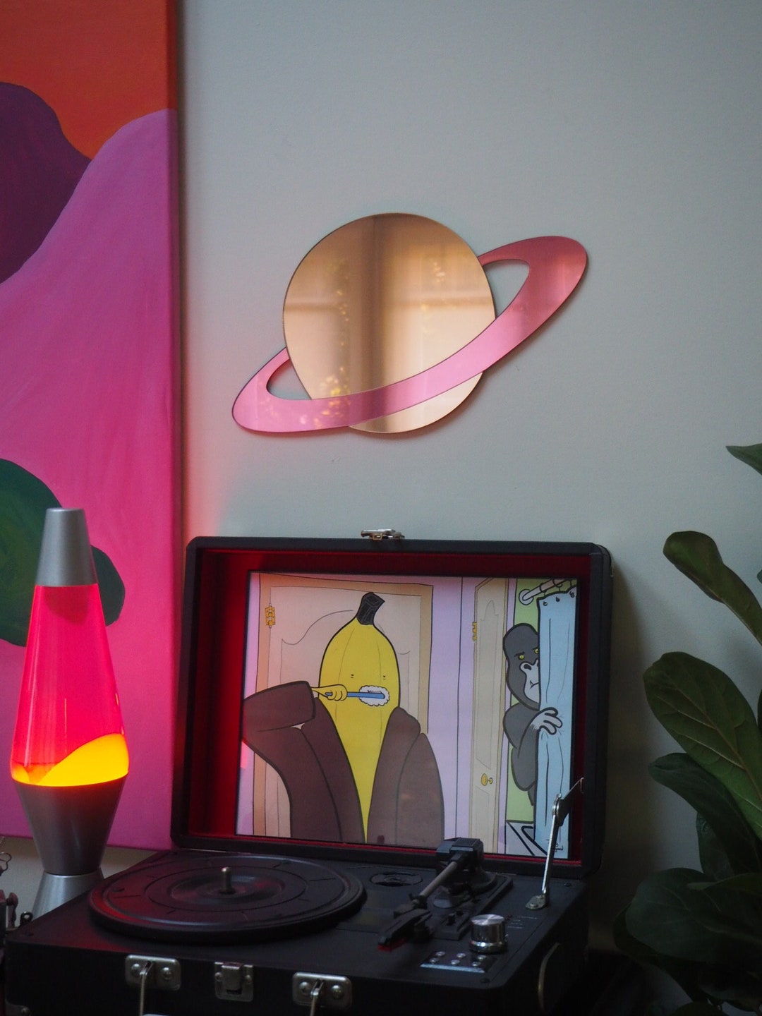 Saturn Mirror - Etsy