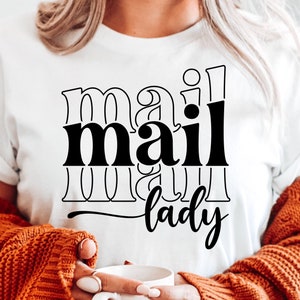 Mail Lady Svg, Postal Worker Svg, Mail Carrier Svg, Postal Service Svg ...
