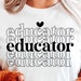 Educator Svg, Teacher Svg, Teacher Appreciation, Teacher Life, Back to ...