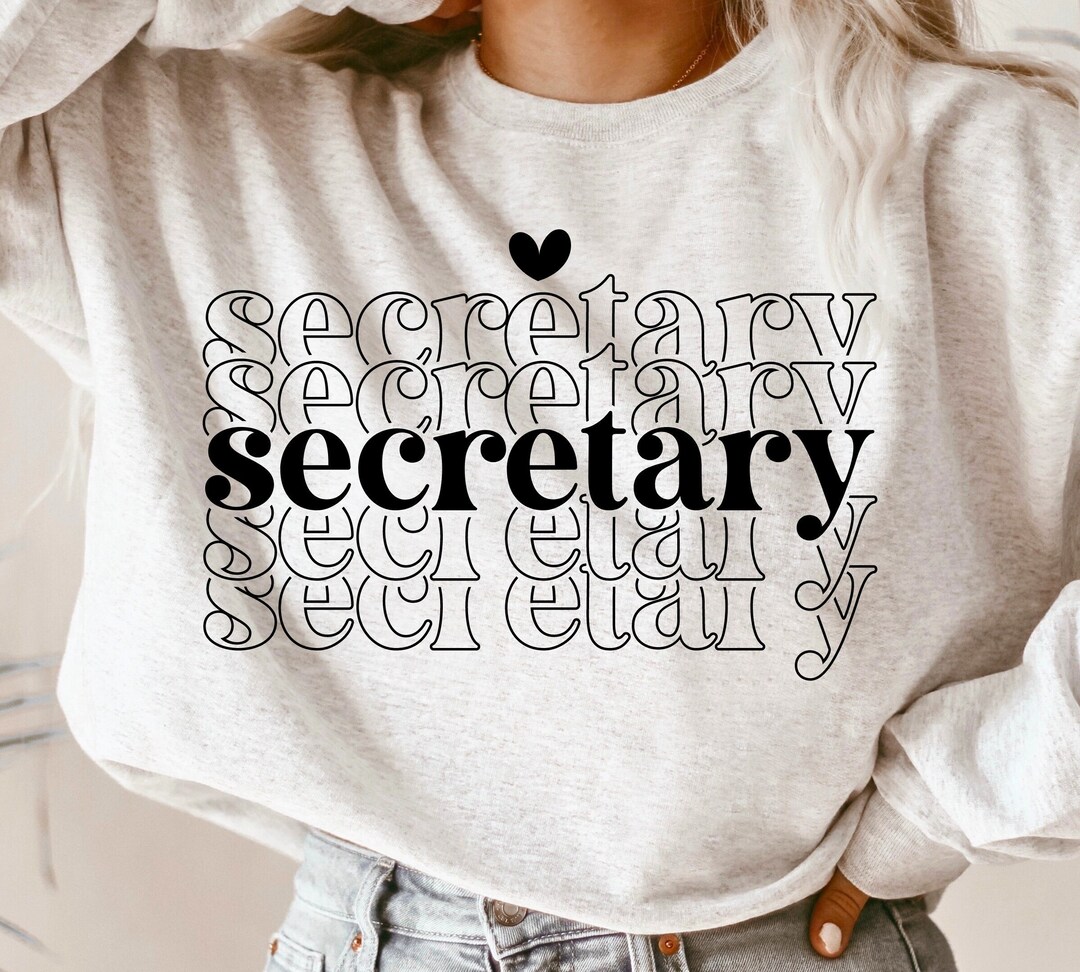 Secretary Svg, School Secretary Svg, Admin Office Staff Squad Crew ...