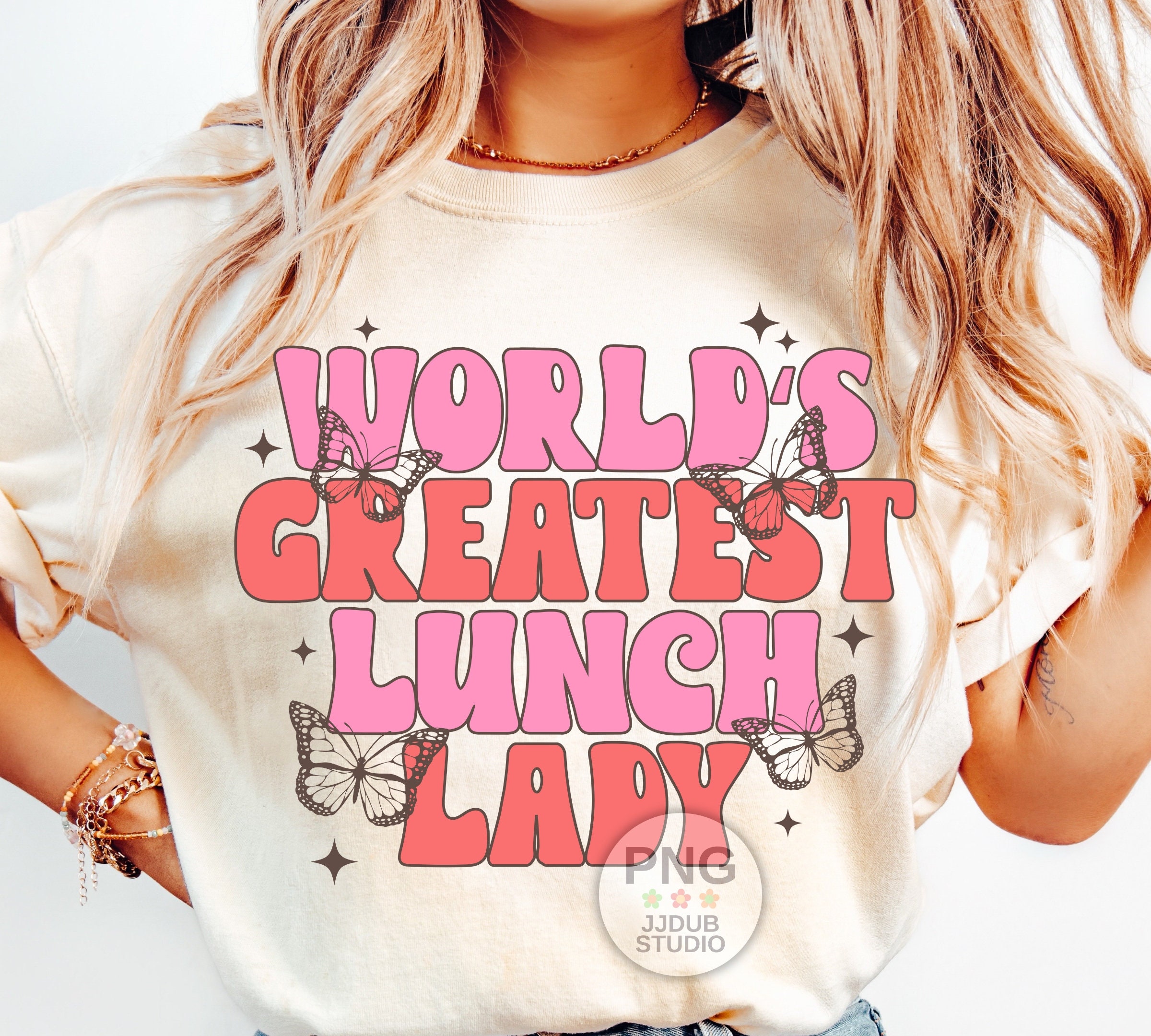Lunch Lady Png Bundle, Cafeteria Worker Png, Best Lunch Lady Ever ...