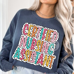 Cna Png, Certified Nursing Assistant Sublimation Designs, Dalmatian ...