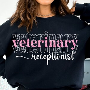 Veterinary Receptionist Svg, Vet Front Desk Svg, Vet Secretary Design ...