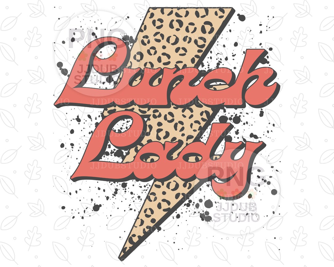 Lunch Lady Png Lunch Lady Sublimation Designs School Lunch - Etsy