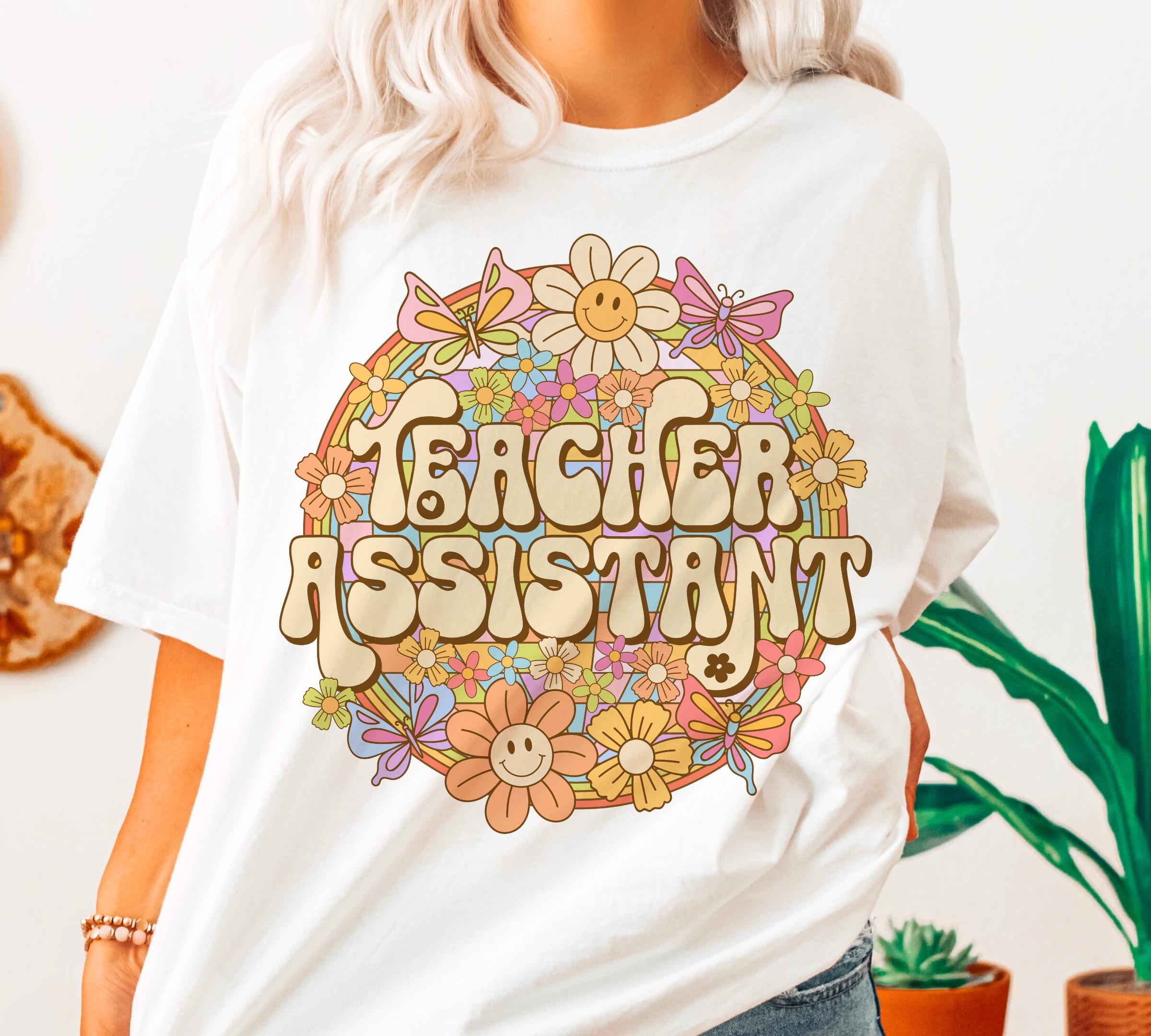 Teacher Assistant Png Bundle, Teacher Aide Sublimation Designs ...