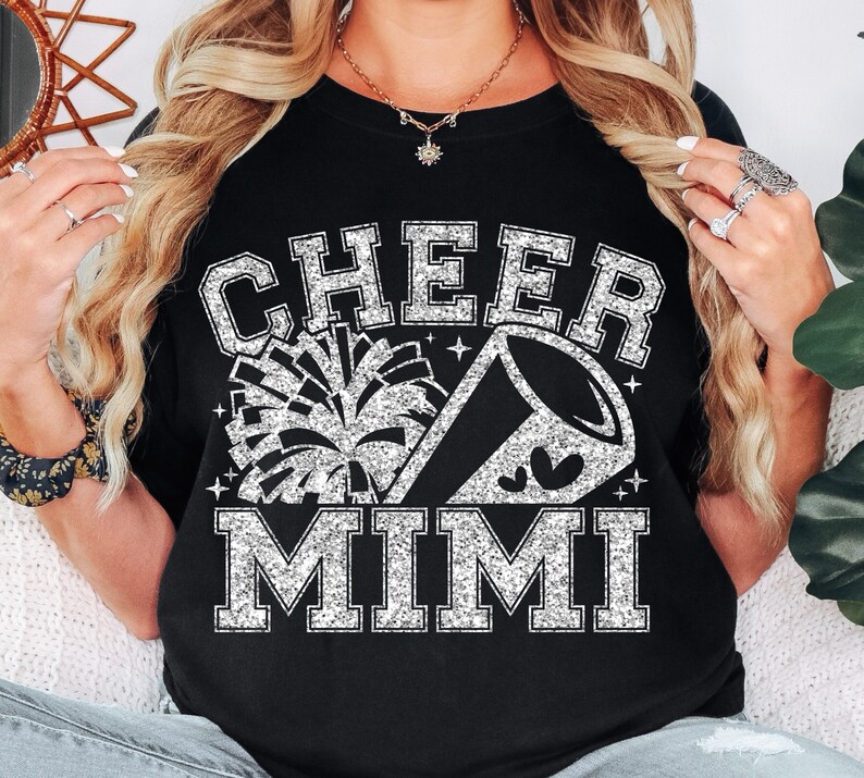 Cheer Mimi Svg, Cheer Grandma Svg, Cheerleader Svg Png, Cheer Game Day ...