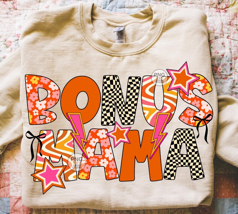 Bonus Mom Png Bundle, Bonus Mama Sublimation Designs, Step Mom Png ...