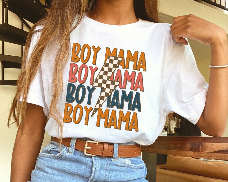 Boy Mama Png, Boy Mama Sublimation Designs, Mom of Boys Png, Mother's ...