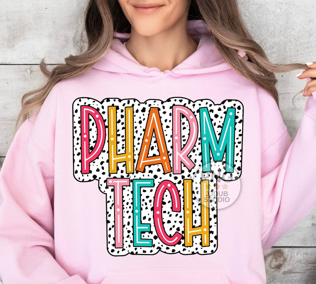 Pharm Tech Png, Pharmacy Technician Sublimation Designs, Dalmatian Dots ...
