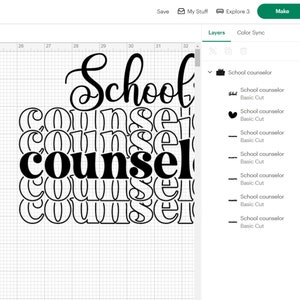 School Counselor Svg, School Psychologist Svg, School Psych Svg, Back ...