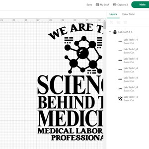 Lab Tech Svg, Laboratory Technician Svg, Medical Laboratory ...