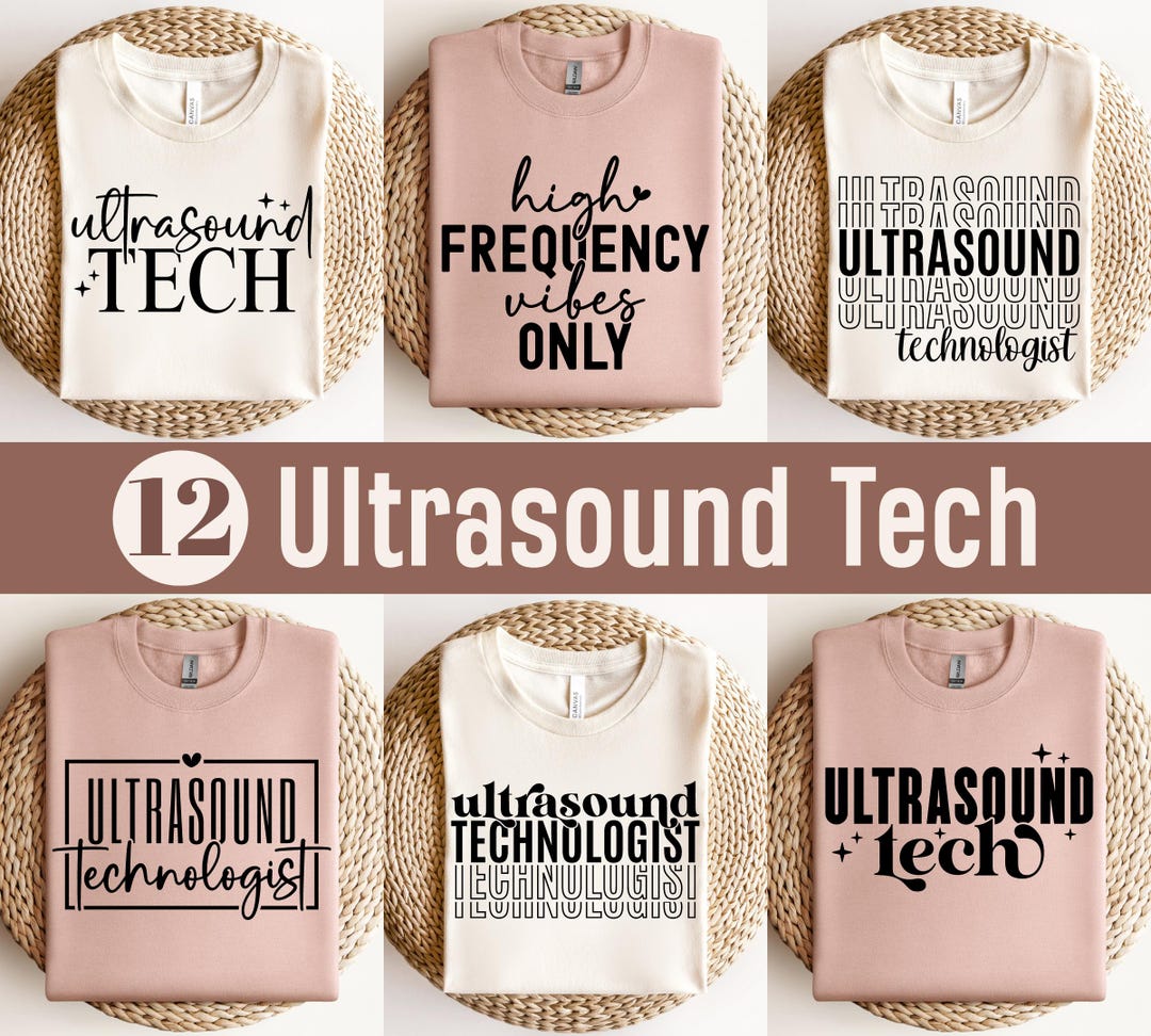 Ultrasound Tech Svg Bundle, Ultrasound Technologist Svg, Sonographer ...