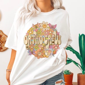 Ortho Crew Png, Orthopedic Sublimation Designs, Ortho Squad Png, Retro ...