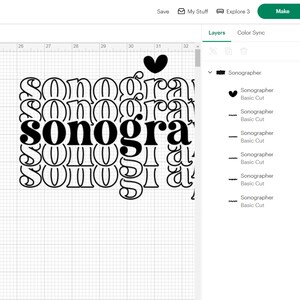Sonographer Svg, Ultrasound Tech Svg, Sonography Svg, Ultrasound ...