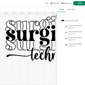 Surgical Technician Svg, Surgical Tech Svg, Surgical Nurse Gift, Surg Tech Life Svg, Scrub Tech ...