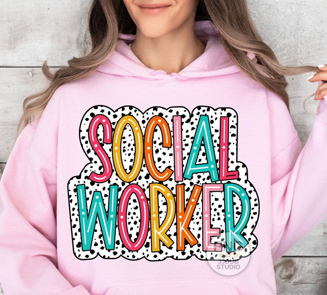Social Worker Png, Dalmatian Dots, School Social Worker Sublimation ...