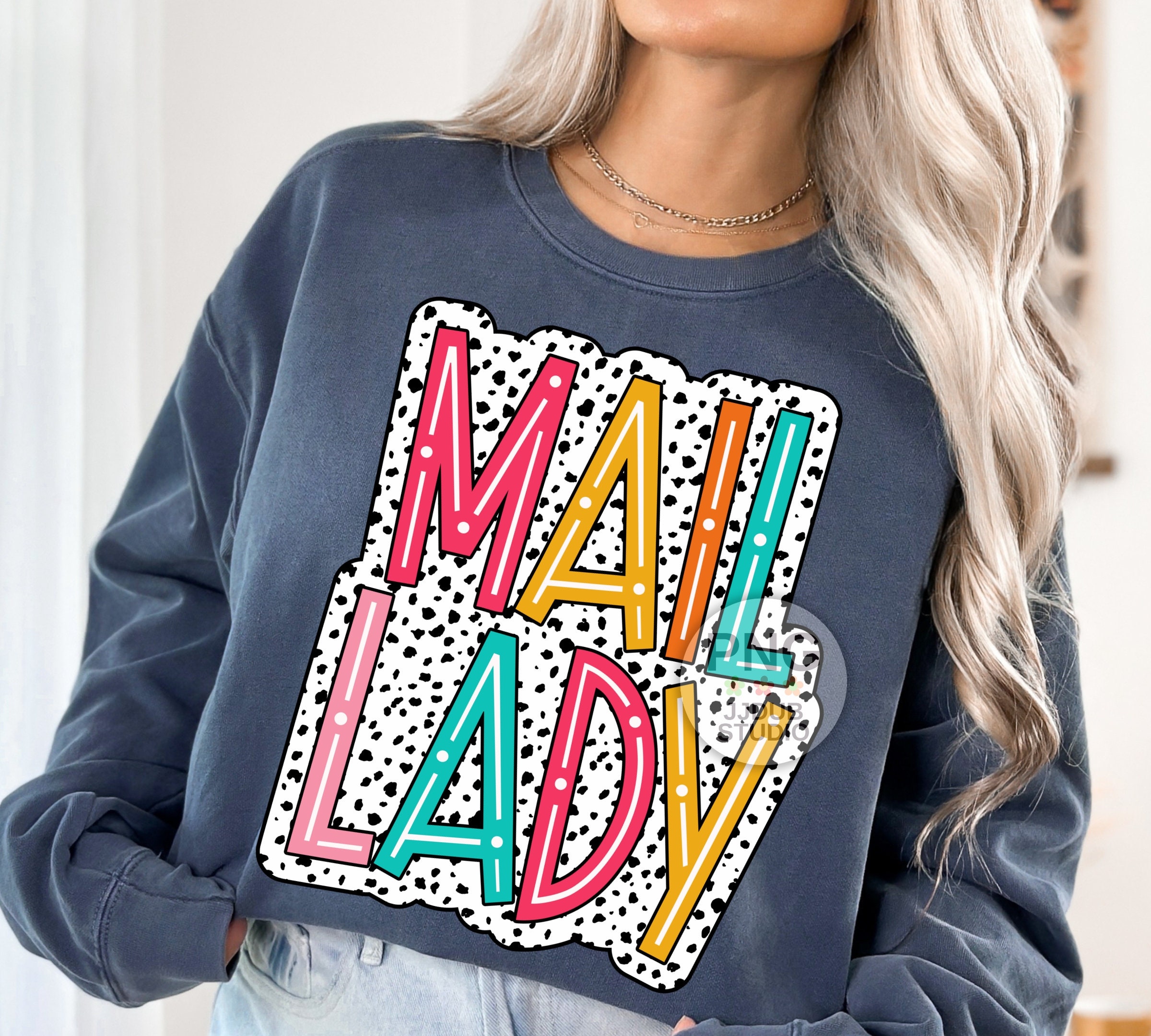 Mail Lady Png, Postal Worker Png, Sublimation Designs, Mail Carrier Png ...