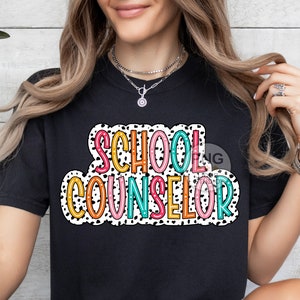 School Counselor Png, Psychologist Sublimation Designs, Dalmatian Dots ...