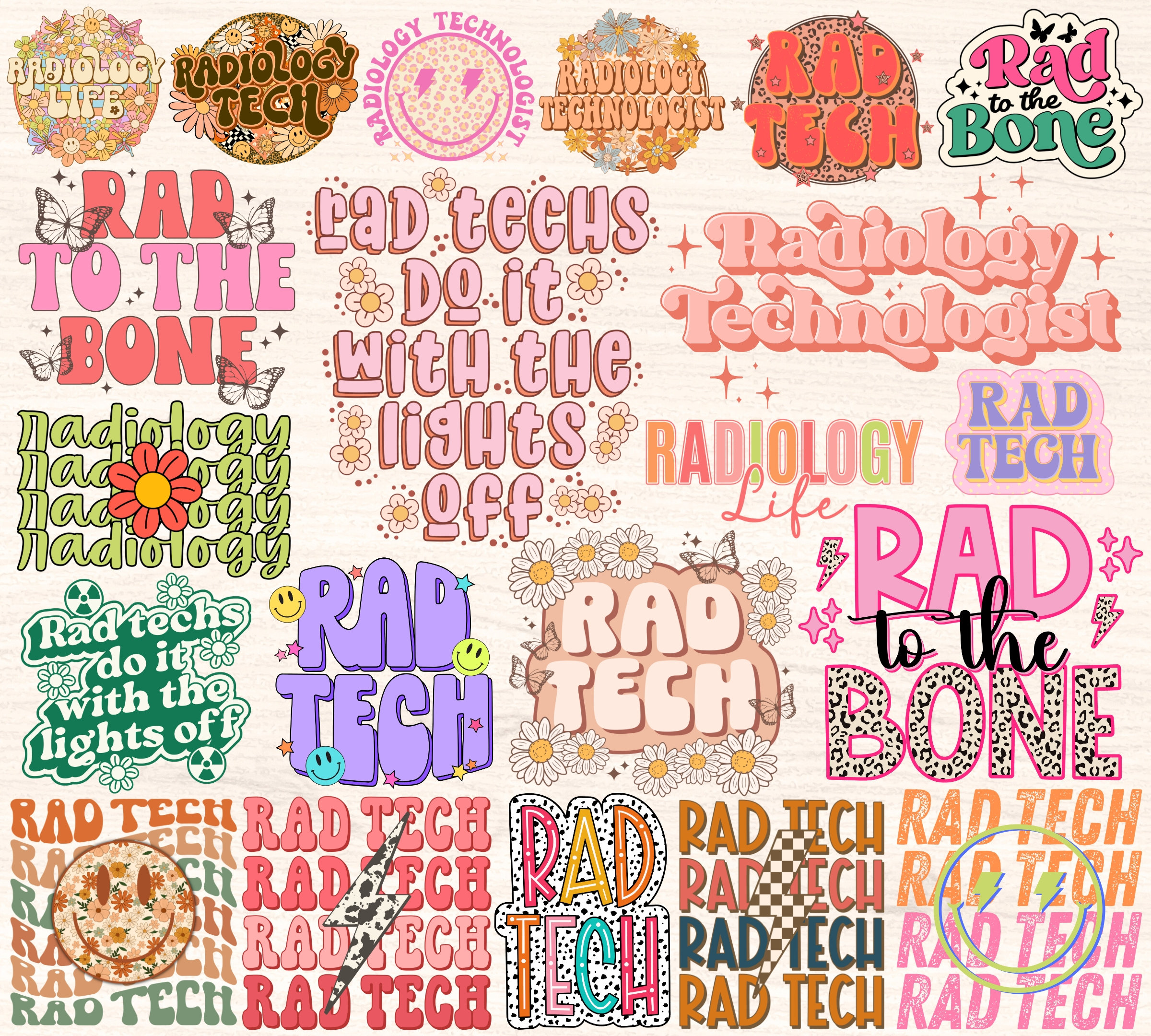 Rad Tech Png Bundle, Radiology Png, Xray Tech Png, Radiology ...